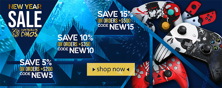 Controller Chaos - Custom Controllers - PS5/PS4 - Xbox X/S - Nintendo ...